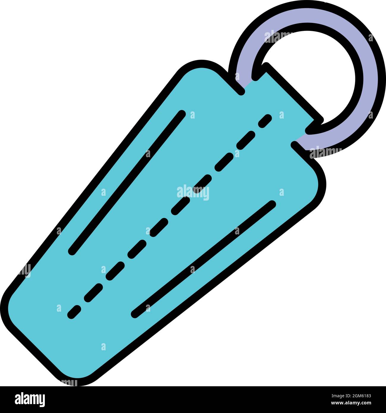 Climb tool icon. Outline climb tool vector icon color flat isolated on ...