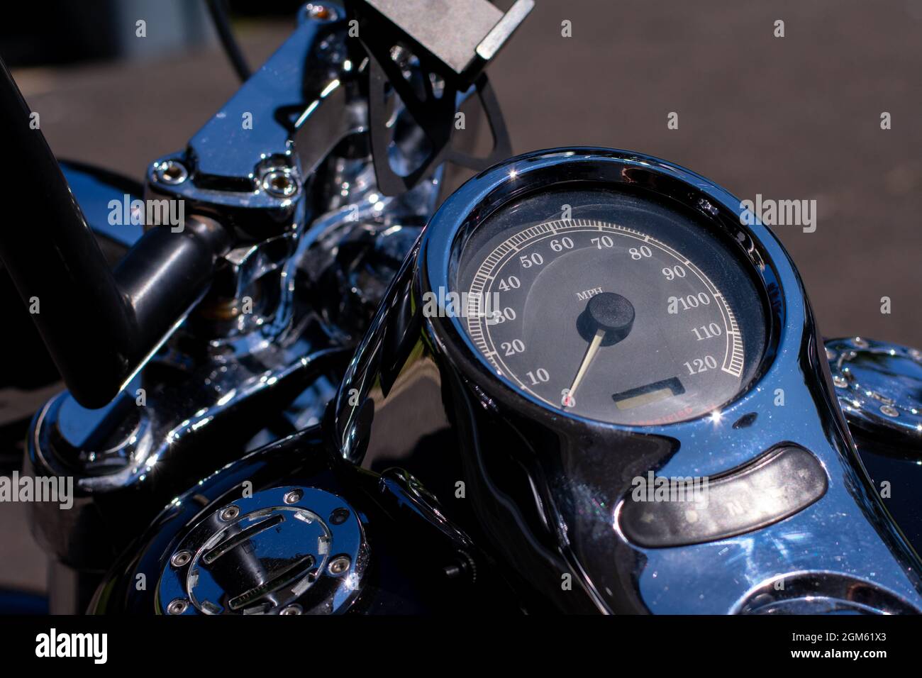Motorcycle control panel speedometer dashboard hi-res stock photography ...