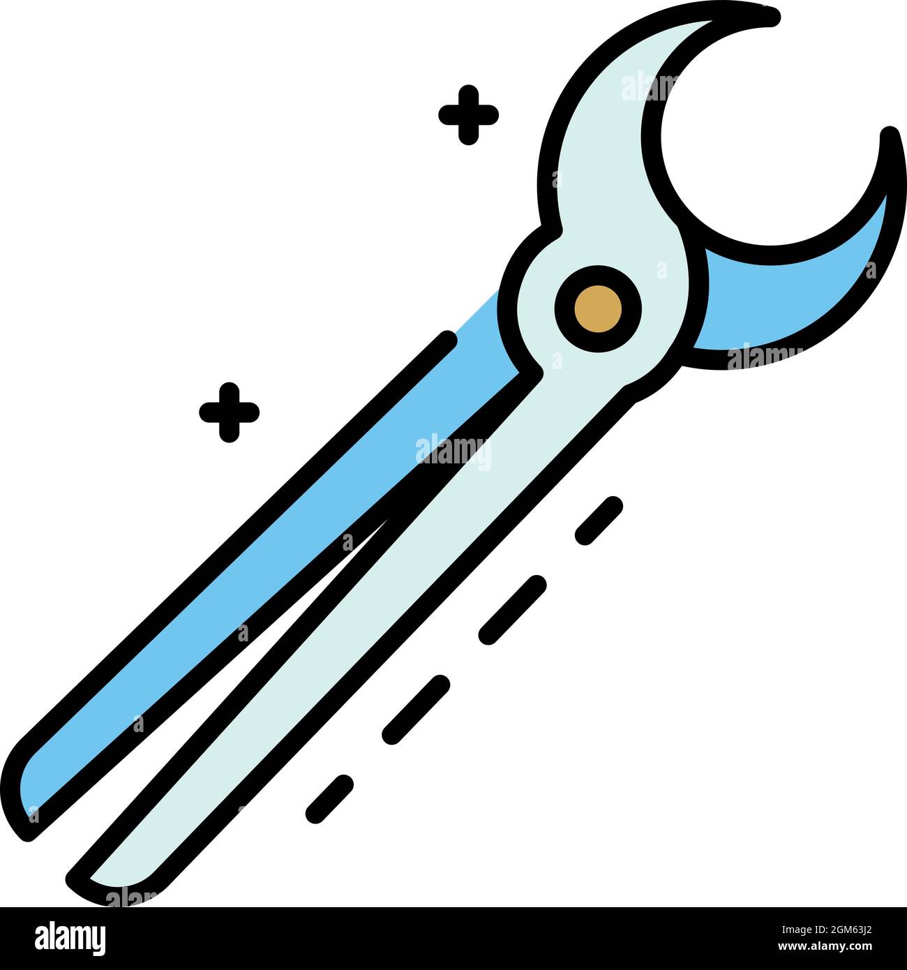 Farrier Tools Clipart Icons