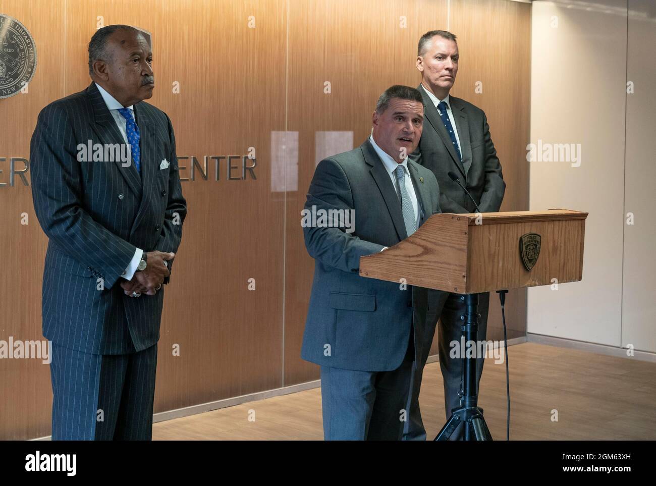 New York, New York, USA. 16th Sep, 2021. NYPD Chief of Detectives James ...