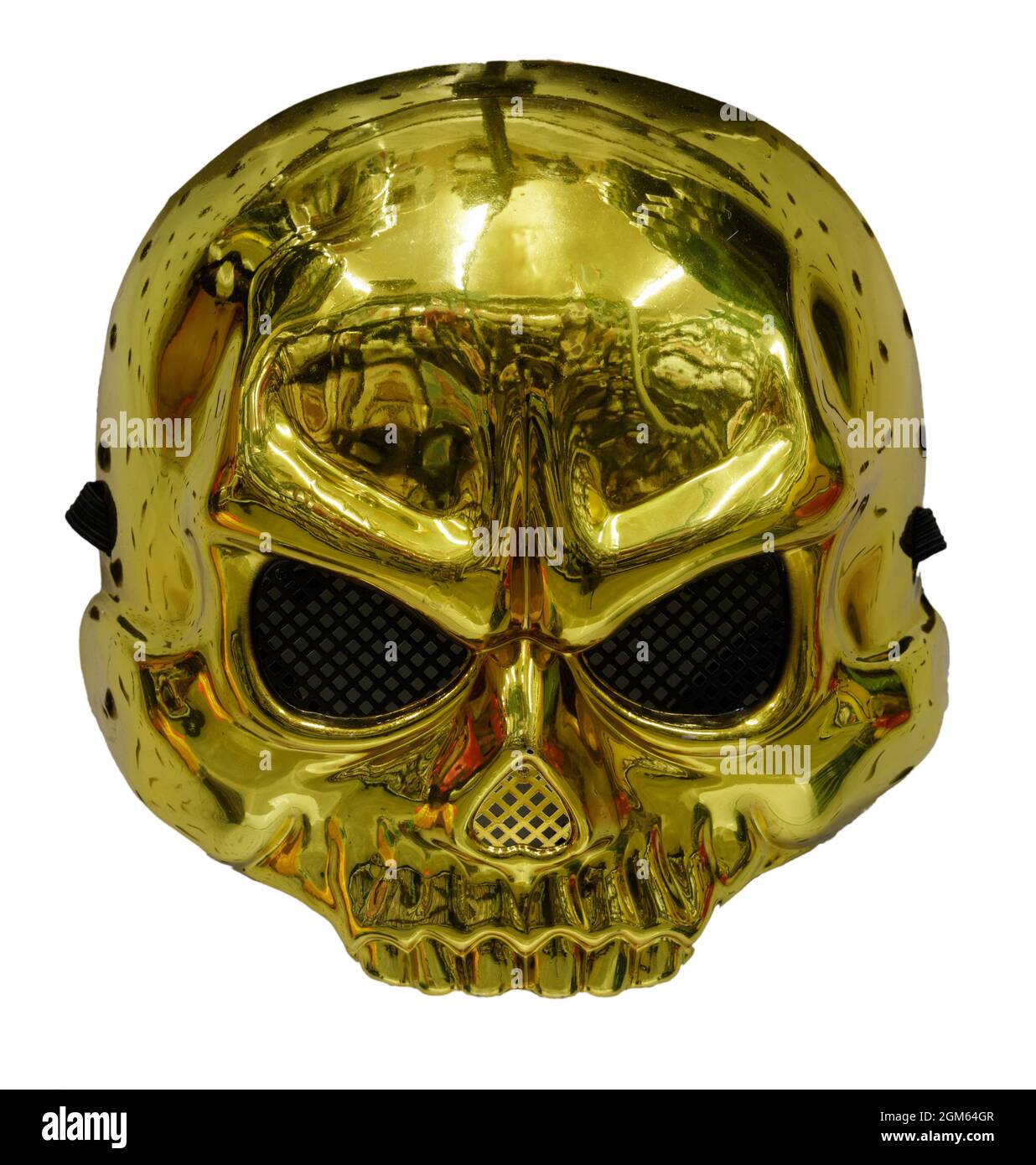 Golden death mask hi-res stock photography and images - Alamy