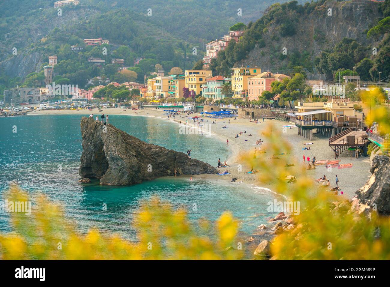 Monterosso al Mare, old seaside villages of the Cinque Terre on the ...