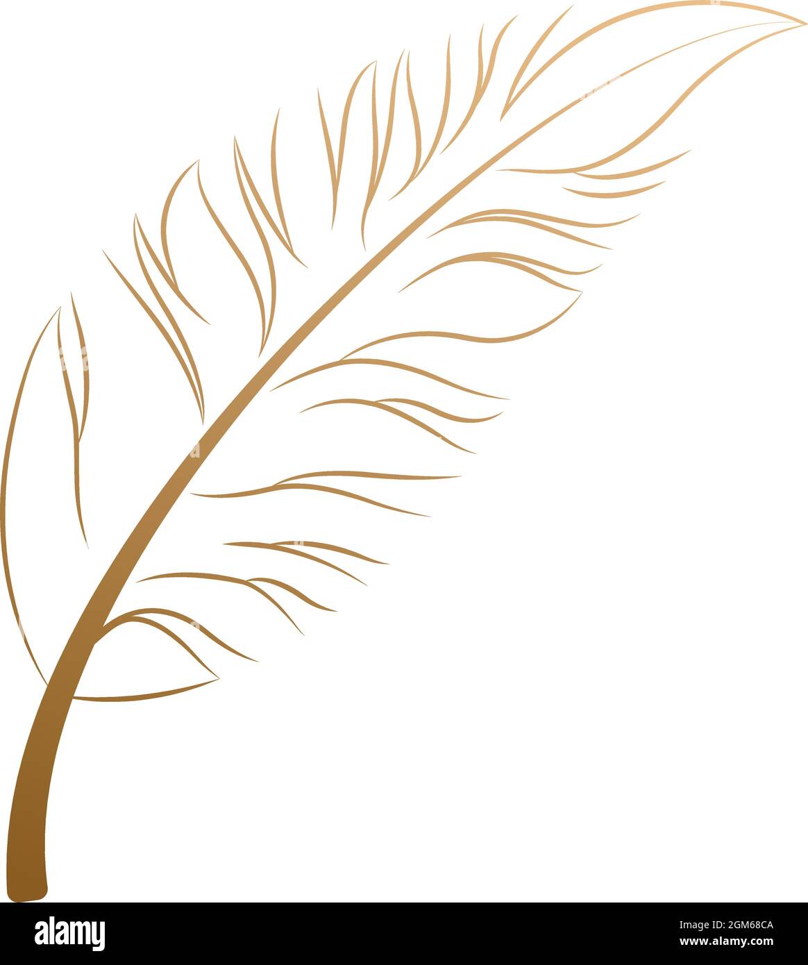 Golden swan Stock Vector Images - Alamy