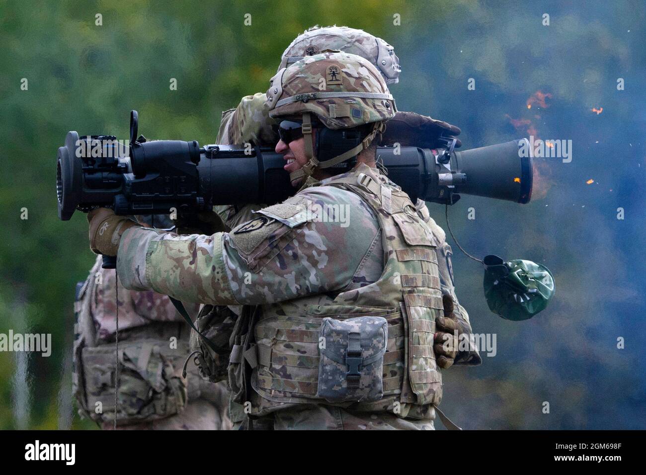 M136e1 at4 cs confined space light anti armor weapon hi-res stock ...