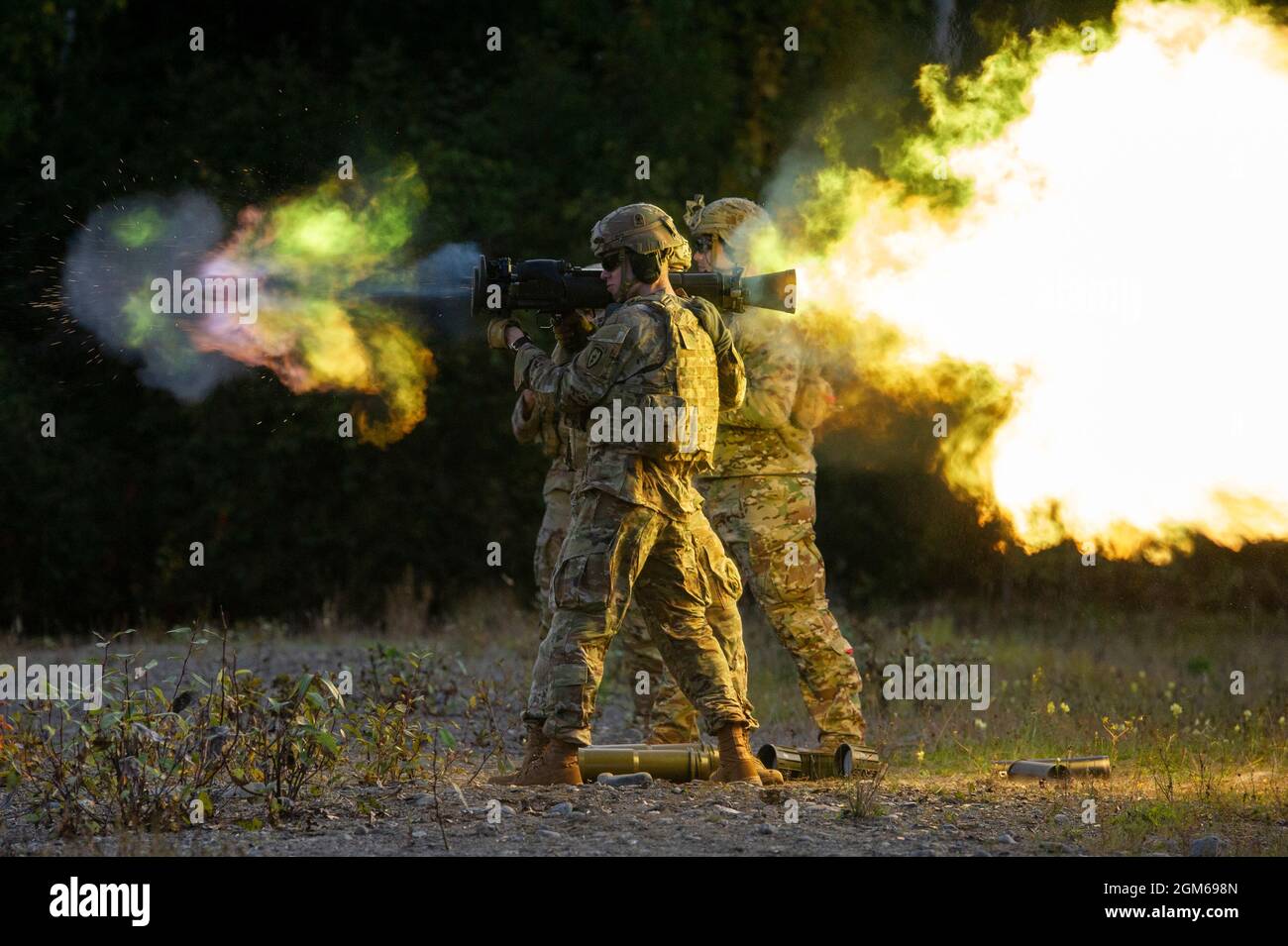 U.S. Army paratroopers assigned to 3rd Battalion, 509th Parachute ...