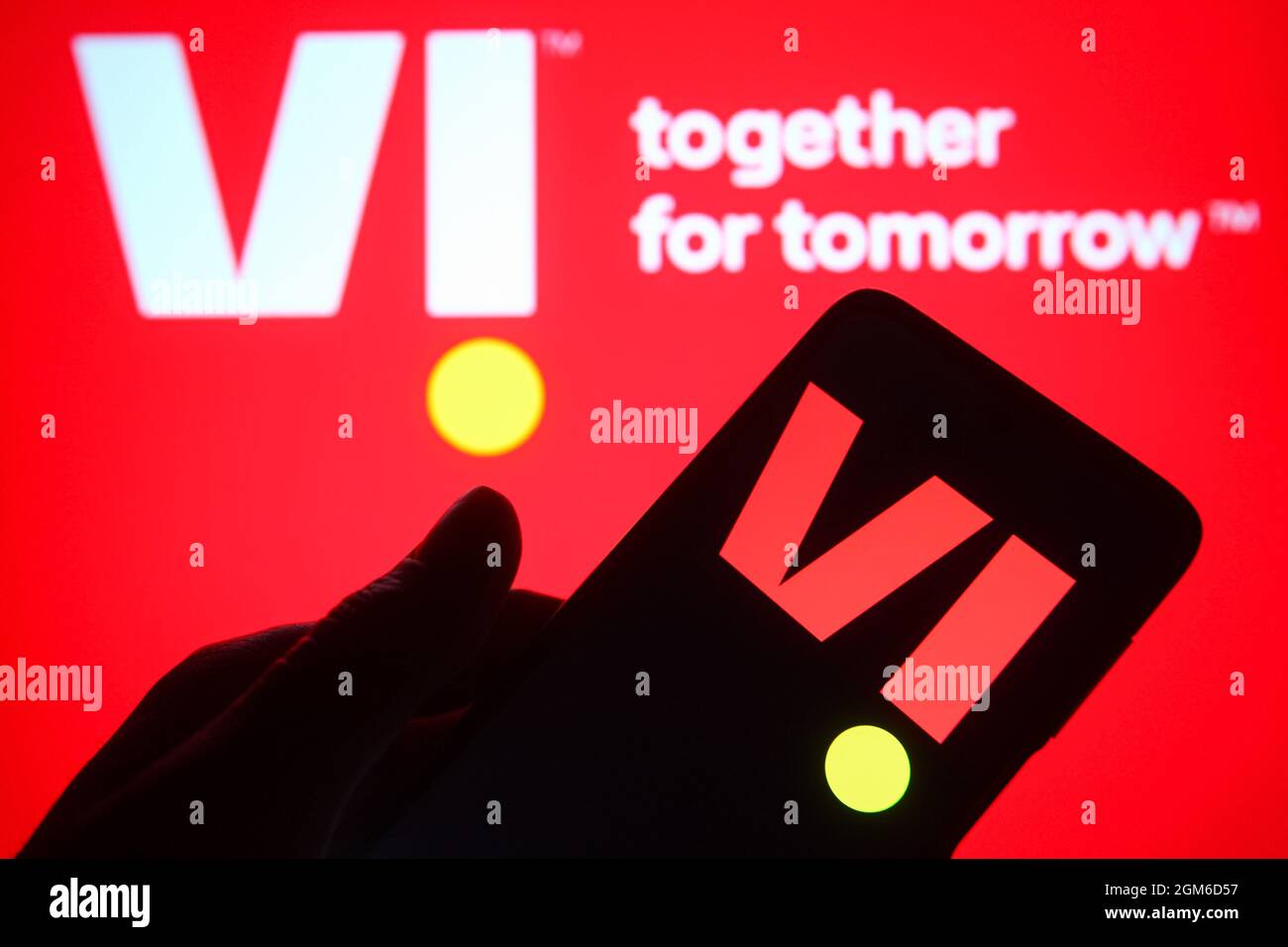 Telecom vodafone idea logo hi-res stock photography and images - Alamy