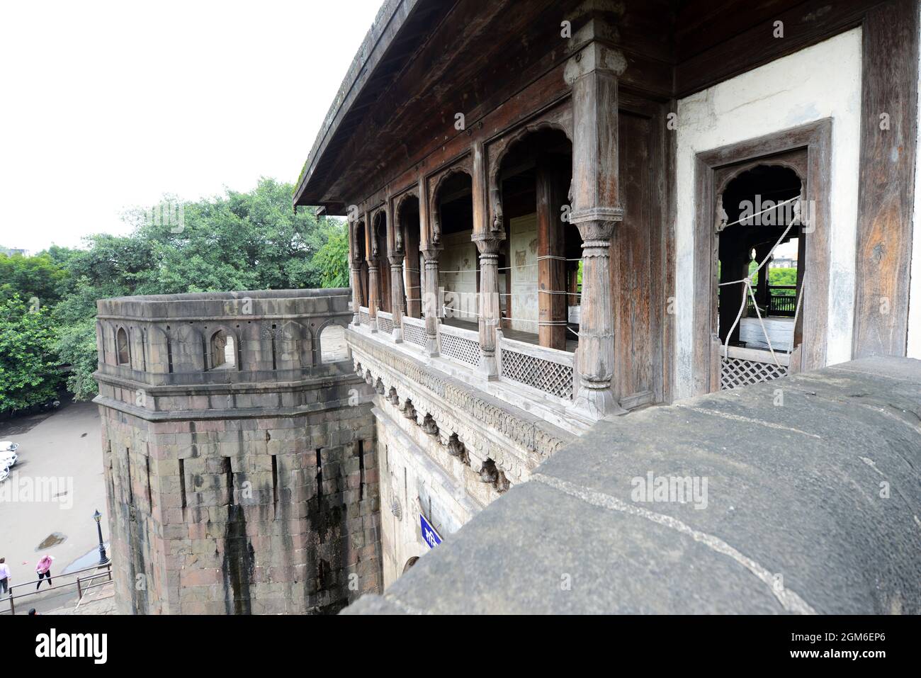 The beautiful Saniwar Wada palace & fort in Pune, India Stock Photo - Alamy