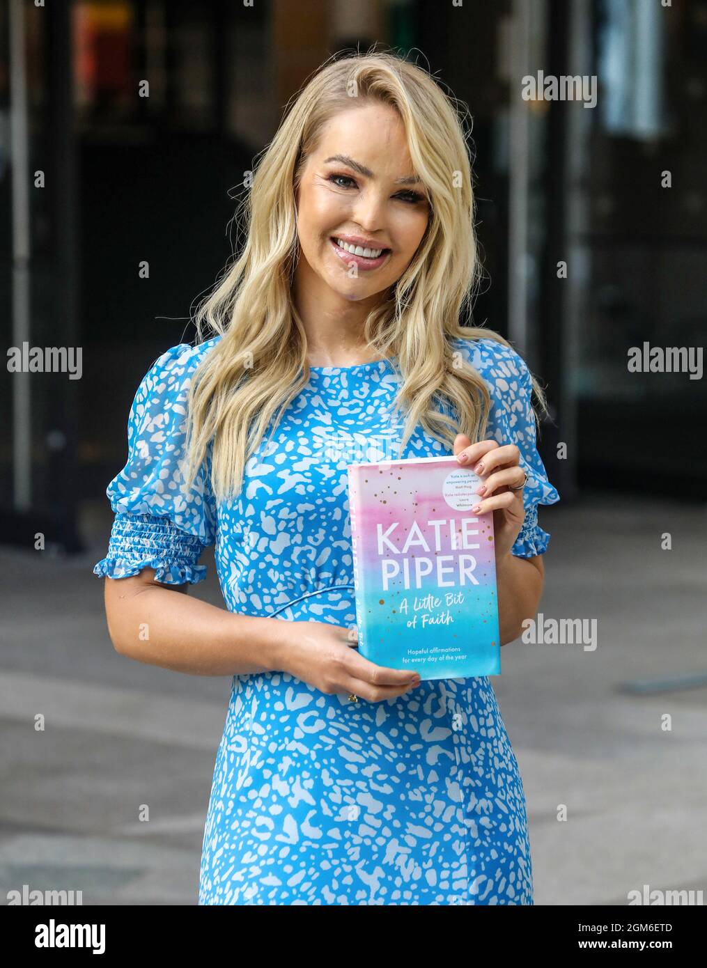 London, UK. 16th Sep, 2021. Katie Piper seen leaving ITV studios ...
