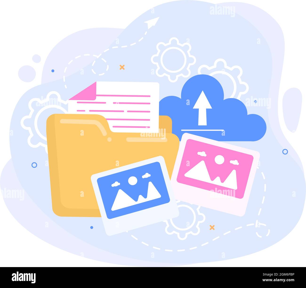 Upload Image Background of Online Devices Information and Data to ...