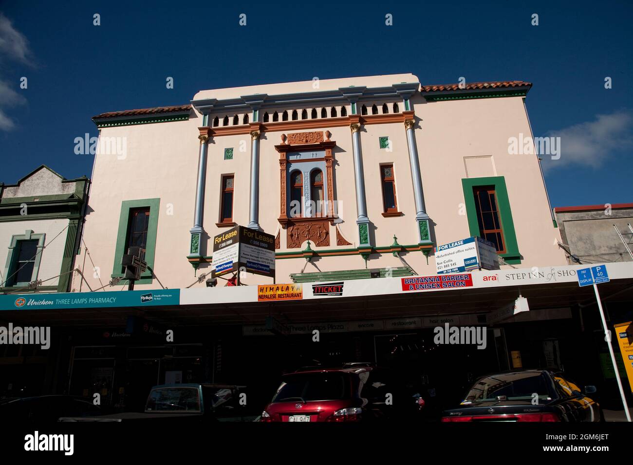 three lamps Ponsonby Stock Photo - Alamy