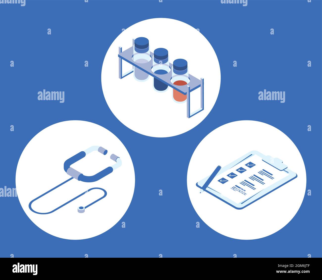 Stethoscope document on background Stock Vector Images - Alamy