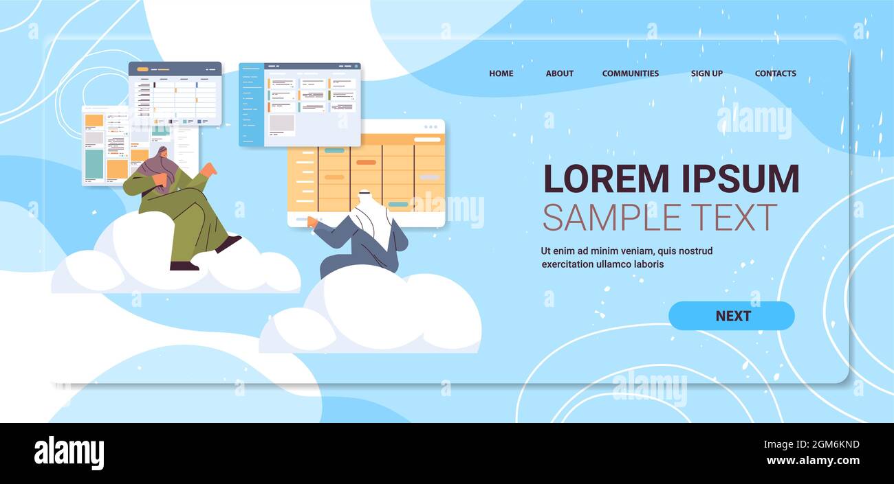 Employee scheduling app Stock Vector Images - Alamy