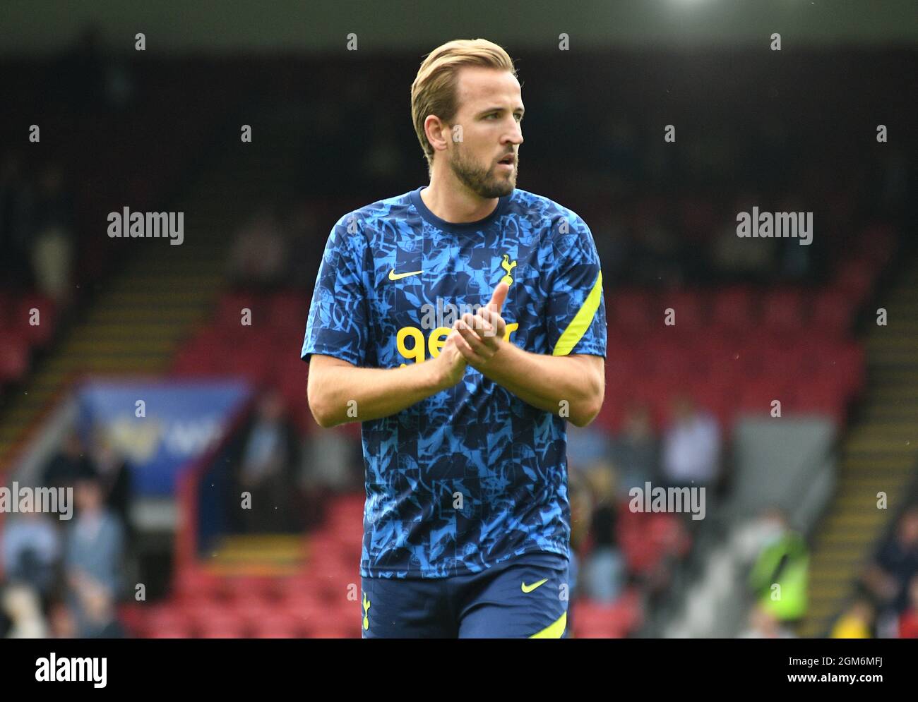 LONDON, ENGLAND - SEPTEMBER 11, 2021: Harry Edward Kane of Tottenham ...