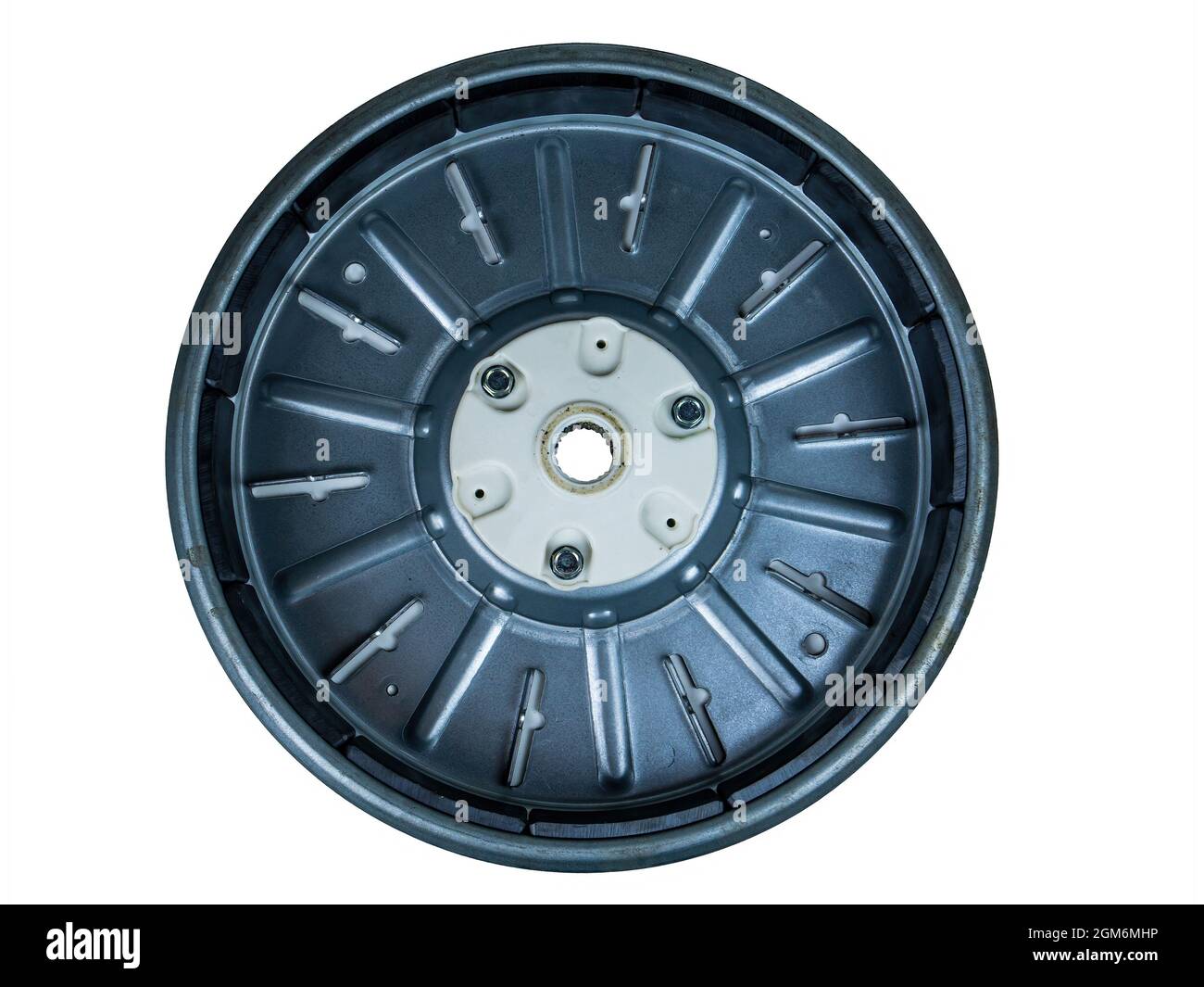 Magnetic part of the washing machine direct drive motor Stock Photo - Alamy