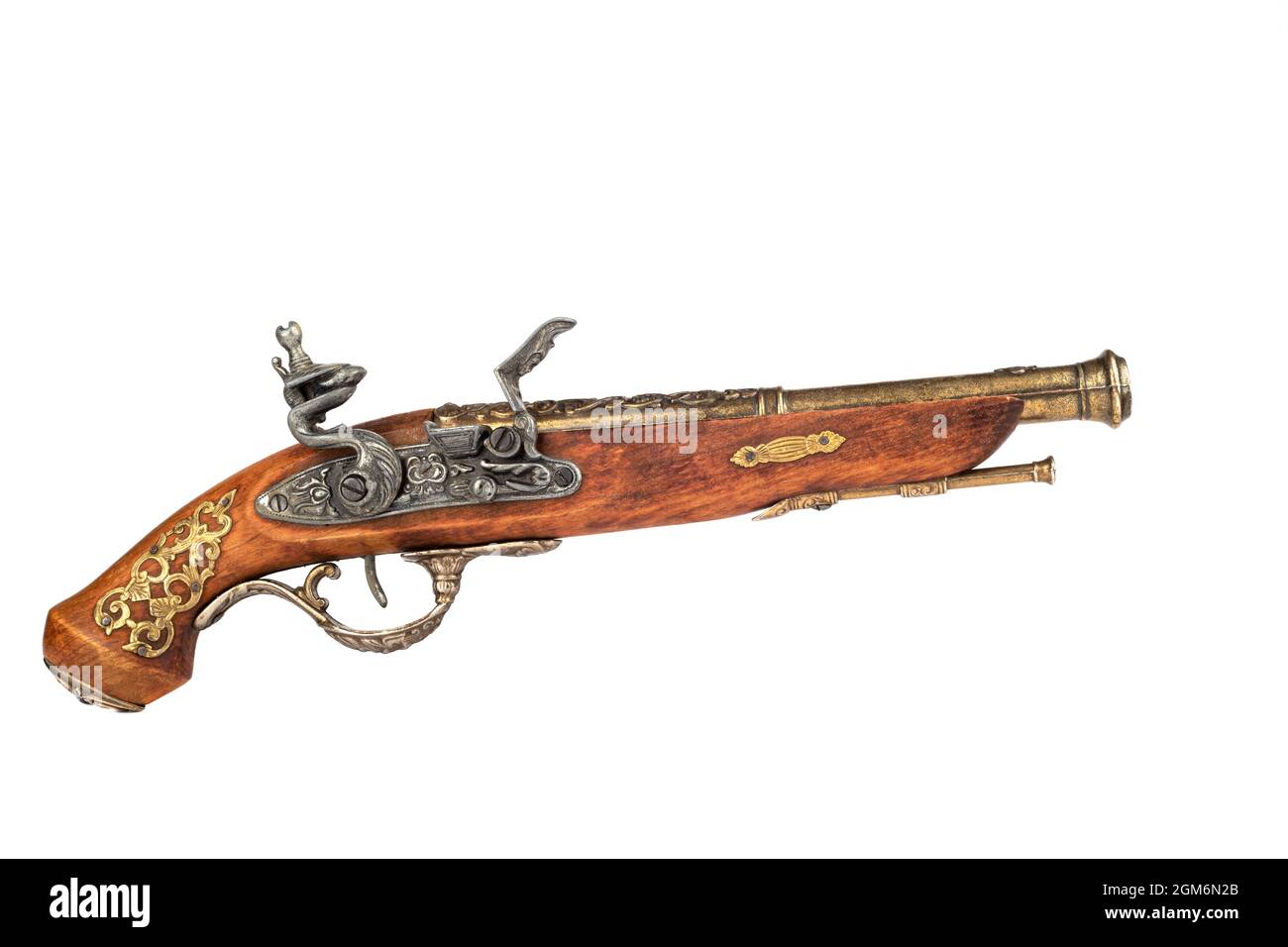 Rifle antique old fashioned pistol hi-res stock photography and images ...
