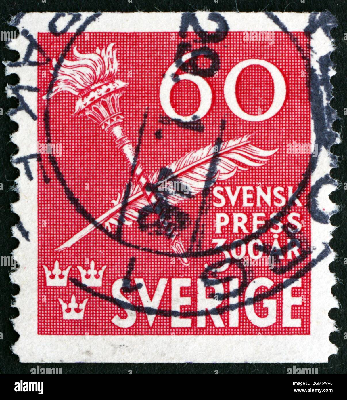 Swedish post office symbol hi-res stock photography and images - Alamy