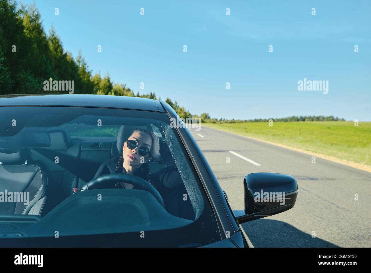 Woman Fast Driving Shift