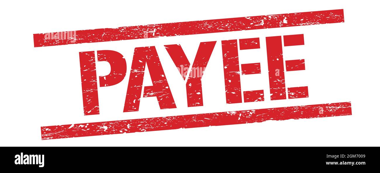 Payee stamp hi-res stock photography and images - Alamy
