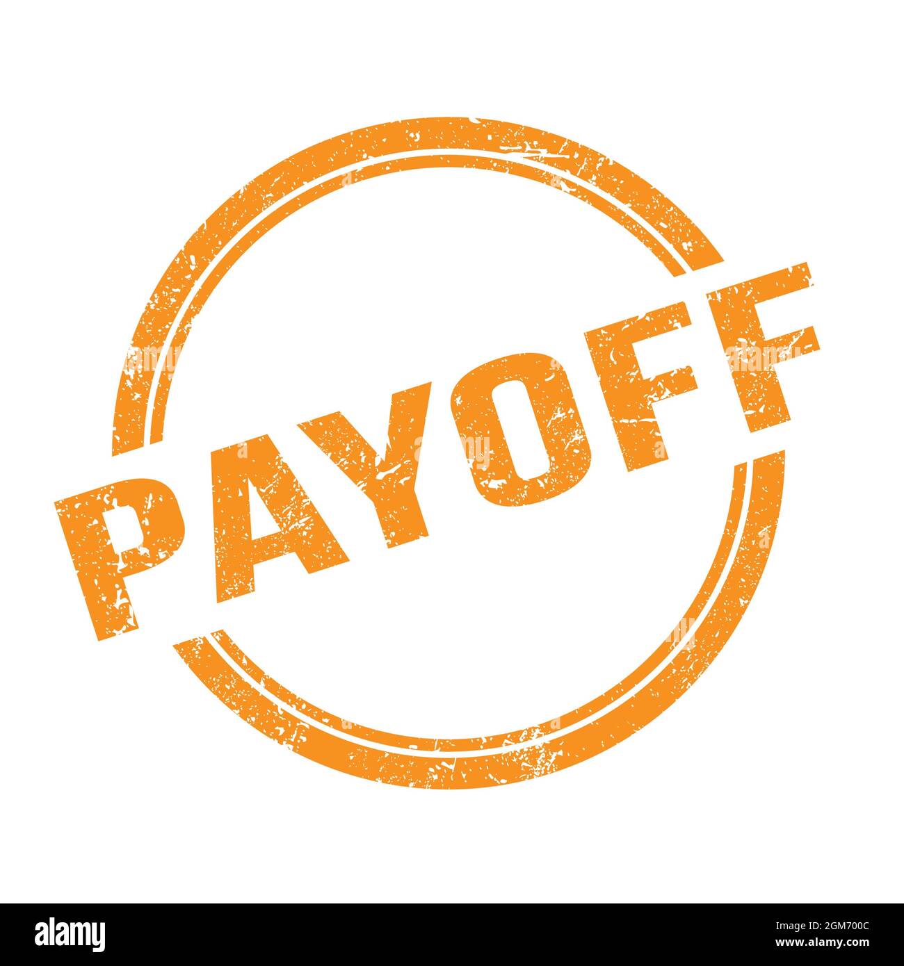 Payoff stamp hi-res stock photography and images - Alamy