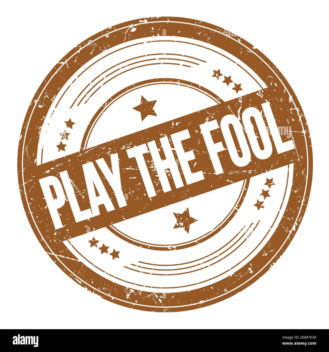 Play the fool word hi-res stock photography and images - Alamy