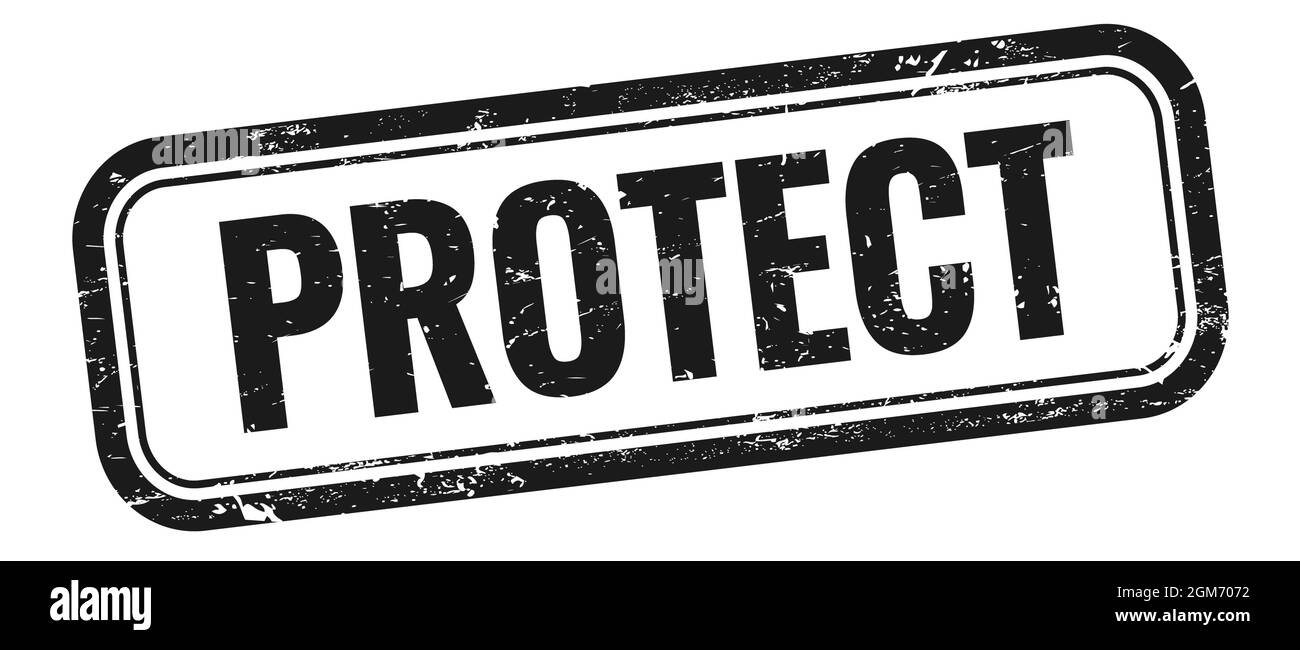 Protect stamp Black and White Stock Photos & Images - Alamy