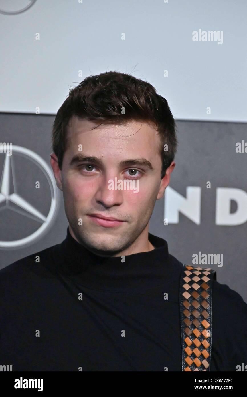 Madrid, Spain. 17th Sep, 2021. Actor Pol Monen/Montañes at the front ...