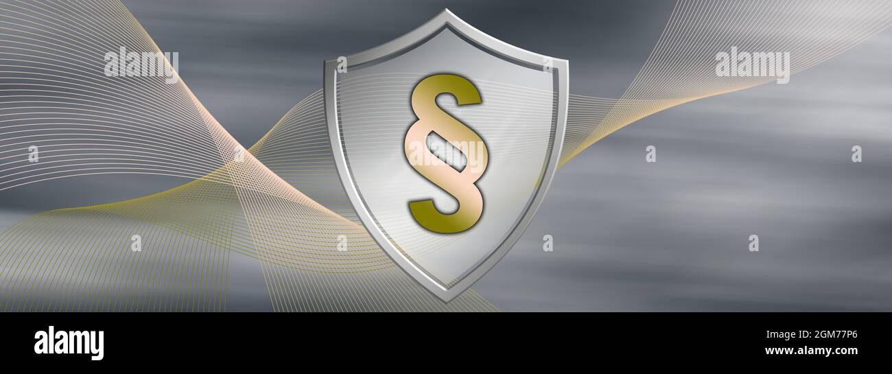 Illustration of a legal protection concept Stock Photo - Alamy
