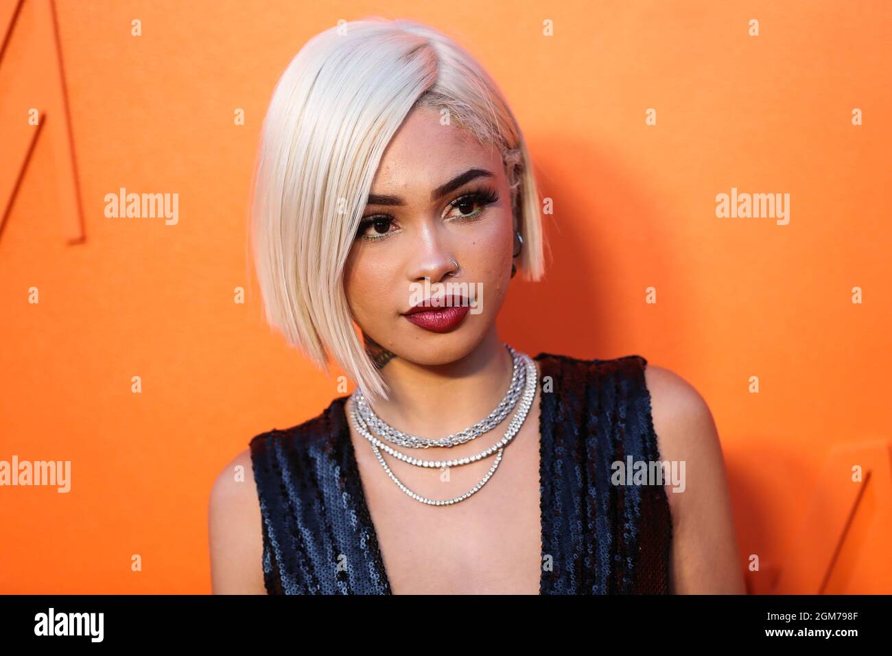 BEVERLY HILLS, LOS ANGELES, CALIFORNIA, USA - SEPTEMBER 16: Singer ...