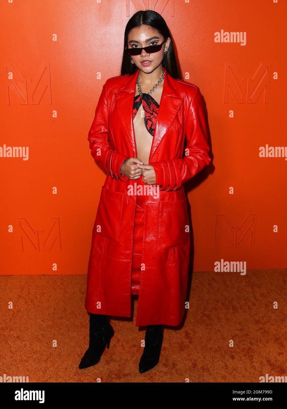 BEVERLY HILLS, LOS ANGELES, CALIFORNIA, USA - SEPTEMBER 16: Singer Myra ...