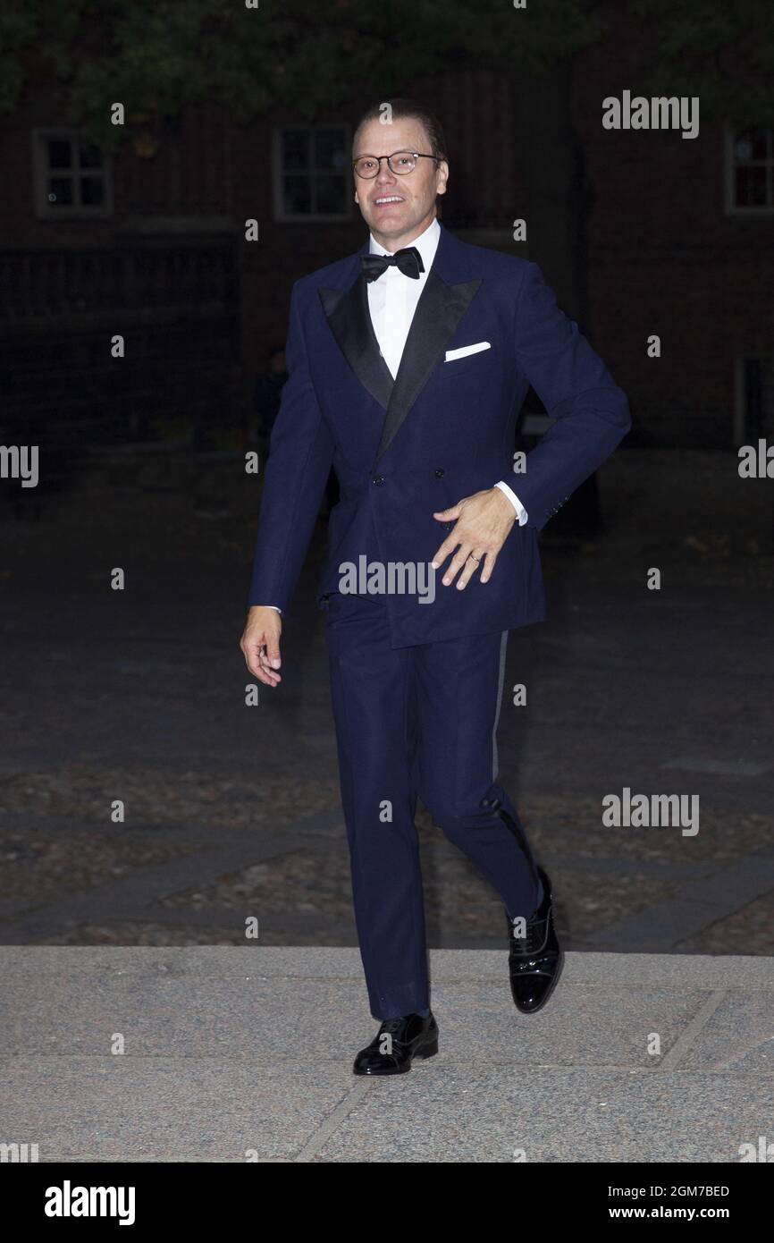 Prince Daniel arrives at the Founders Gala at City Hall in Stockholm ...