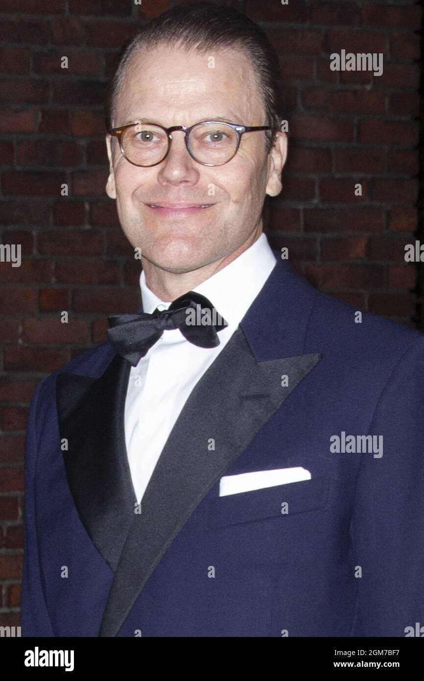 Prince Daniel arrives at the Founders Gala at City Hall in Stockholm ...