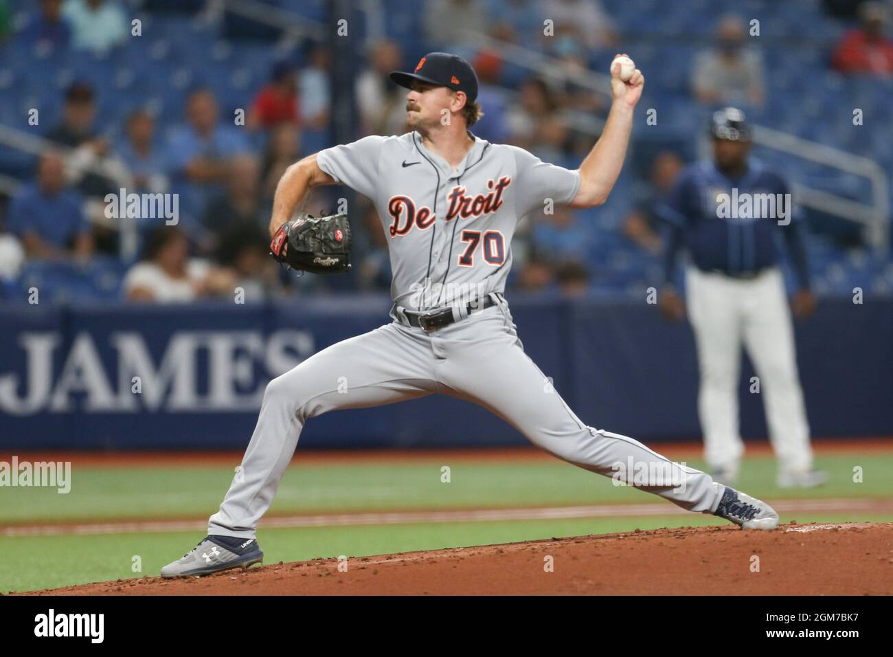 St. Petersburg, FL. USA; Detroit Tigers starting pitcher Tyler ...