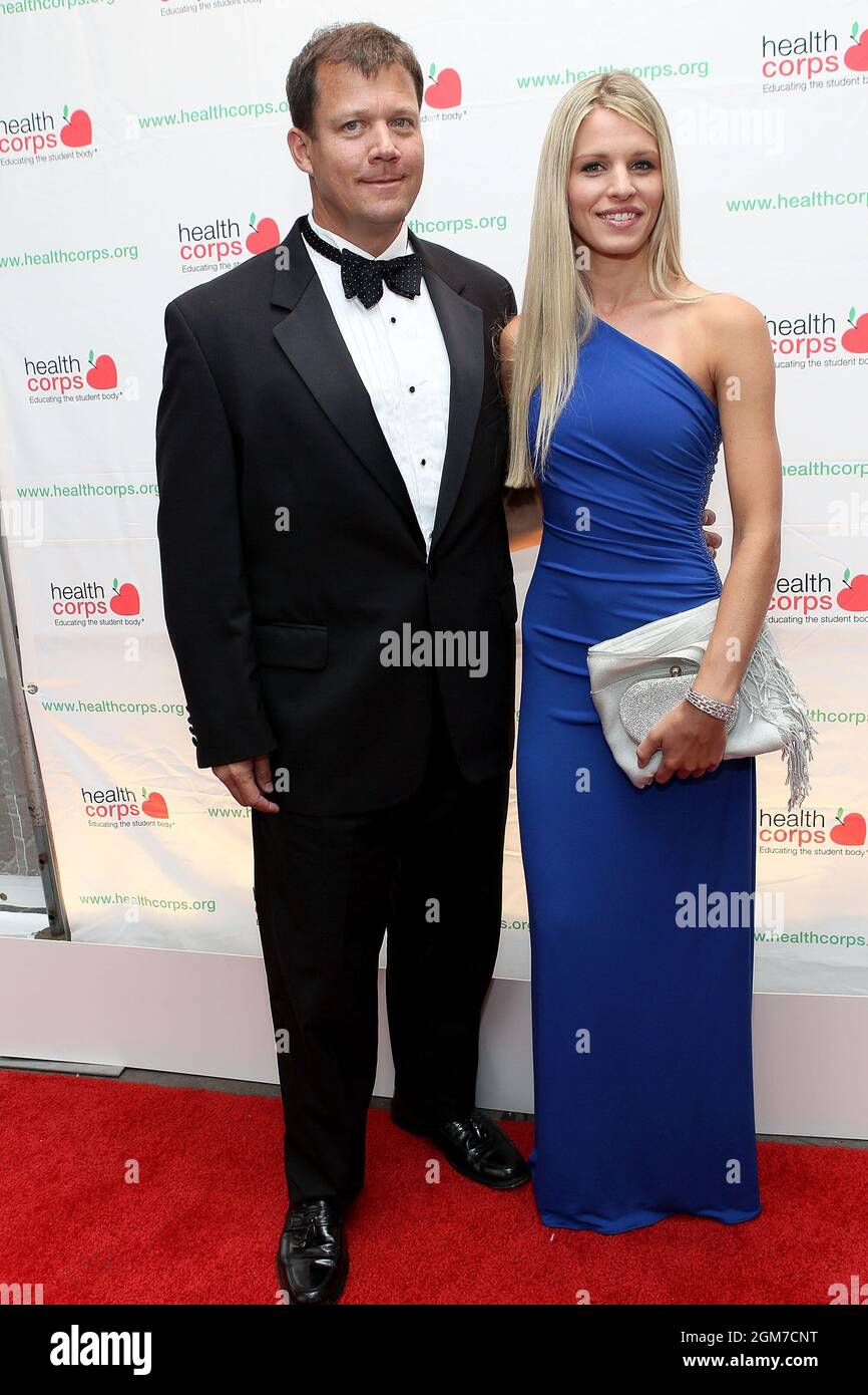 New York, NY, USA. 13 April, 2011. Shaun Simpson, Ashley Simpson at the ...