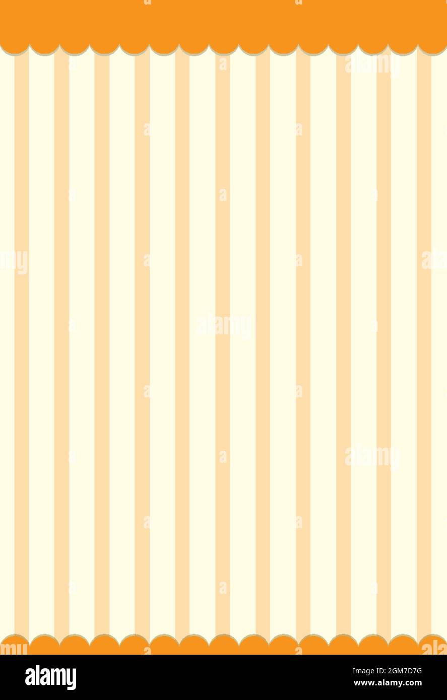 Orange vertical stripes pattern background illustration Stock Vector ...