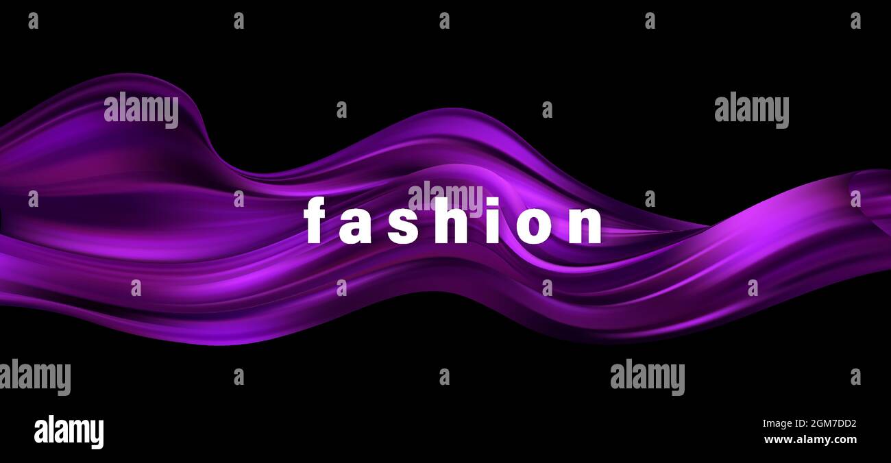 Abstract colorful vector background, color flow liquid wave for design ...