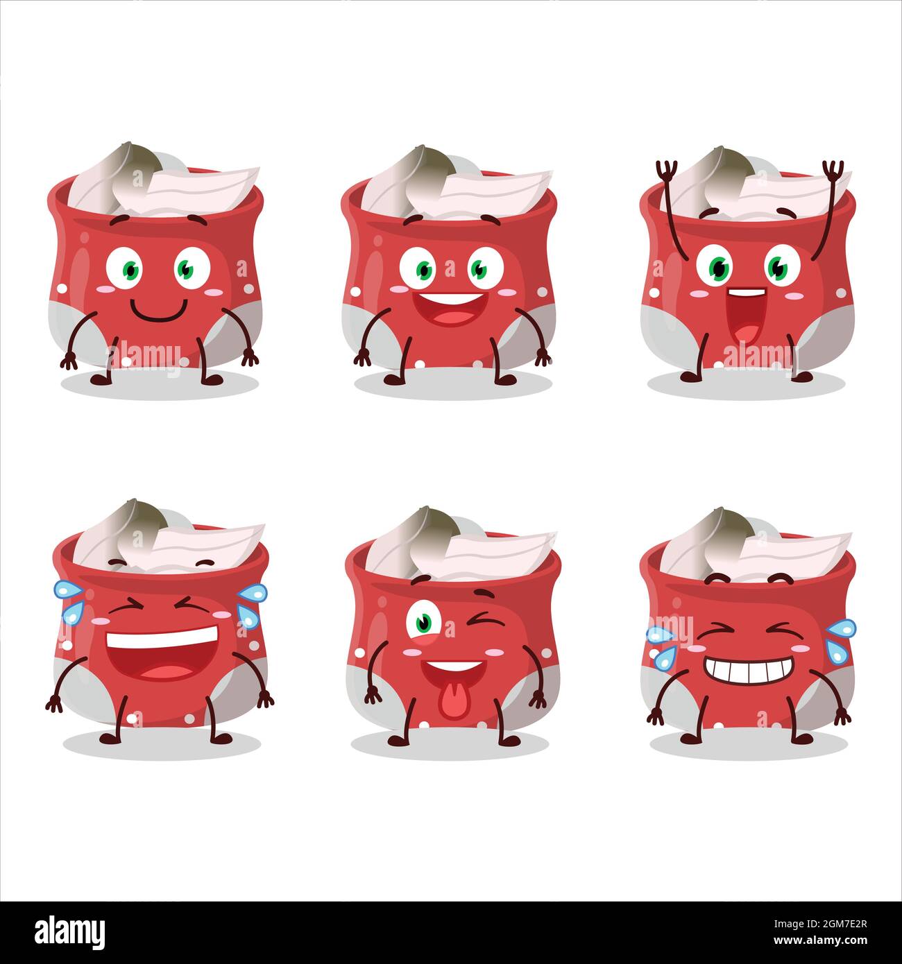 Cartoon character of bay leaf with smile expression. Vector ...