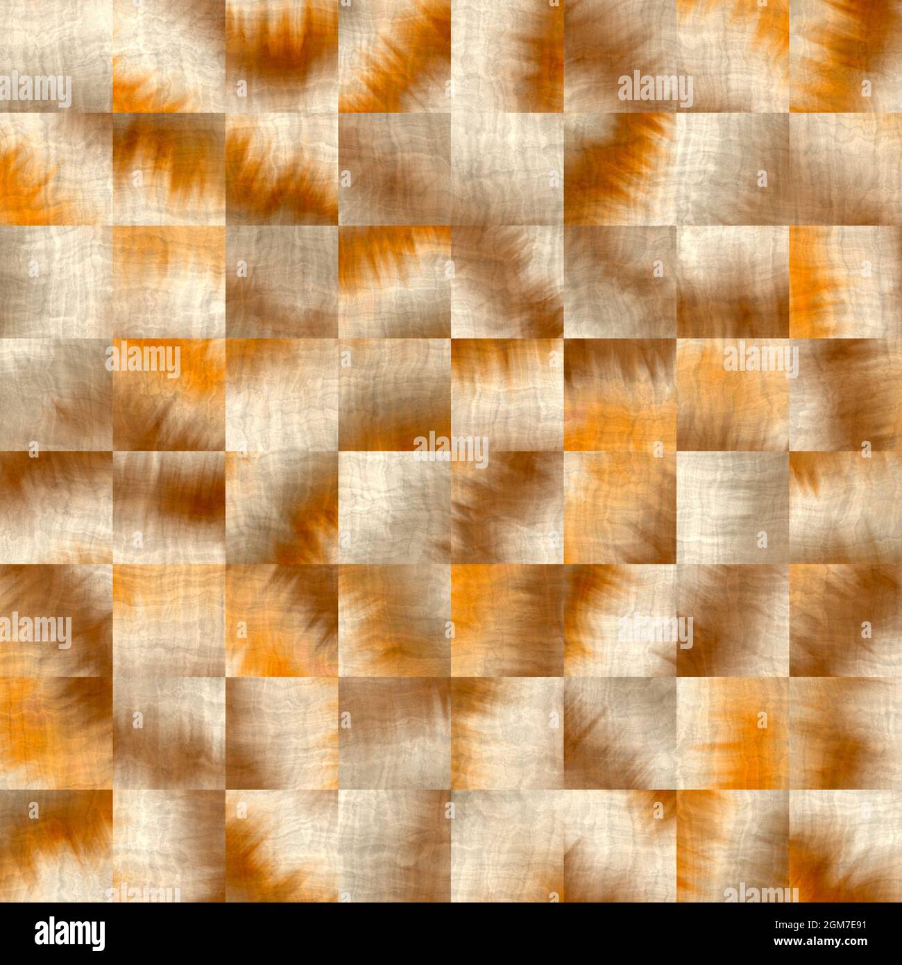 Seamless square tile faux wall mosaic pattern for surface design and ...