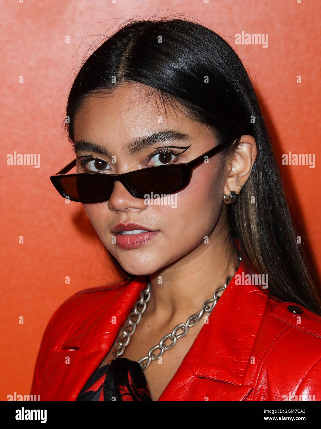 BEVERLY HILLS, LOS ANGELES, CALIFORNIA, USA - SEPTEMBER 16: Singer Myra ...