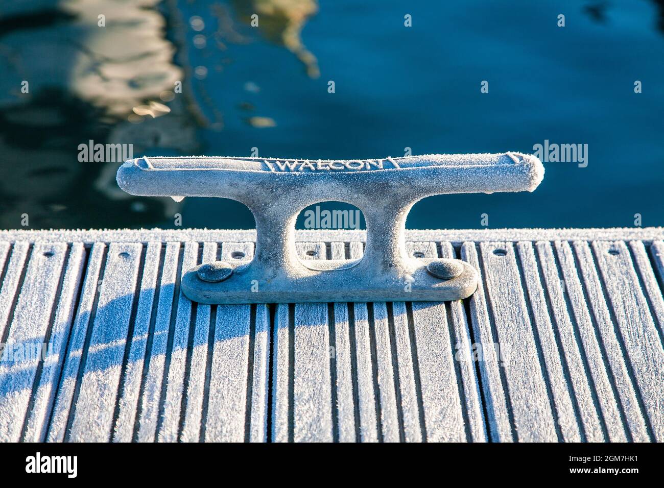 Securing icy walkway hi-res stock photography and images - Alamy