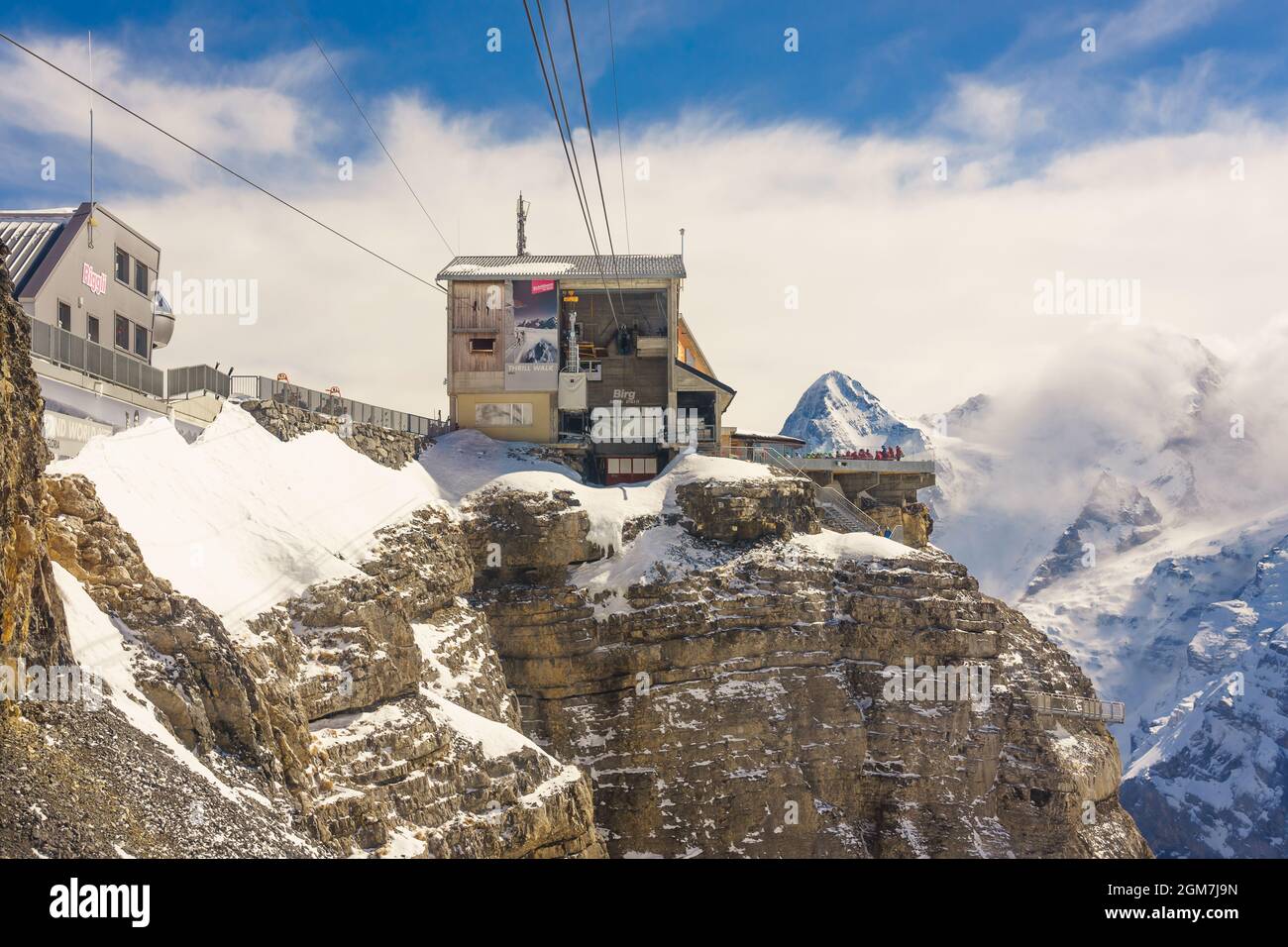 Schilthorn gondola hi-res stock photography and images - Alamy