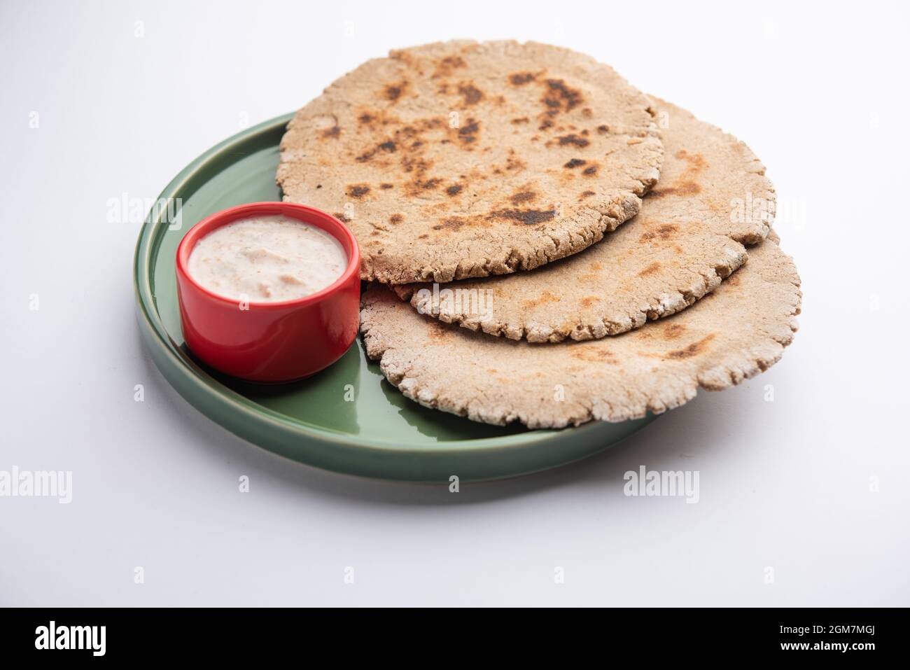 singhara atta roti or singoda or water chestnut paratha or flatbread ...
