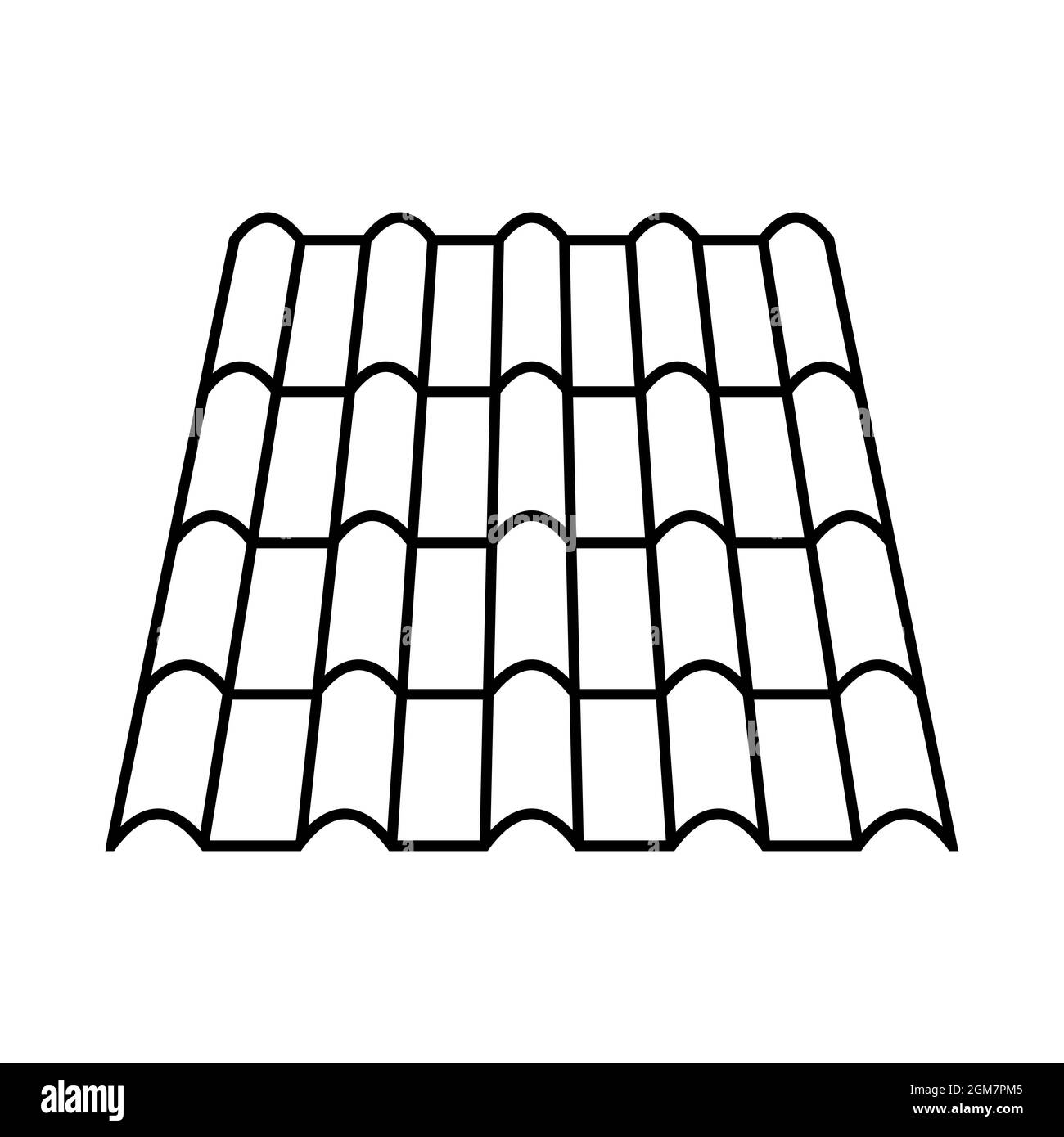 Cement roof tile Cut Out Stock Images & Pictures - Alamy