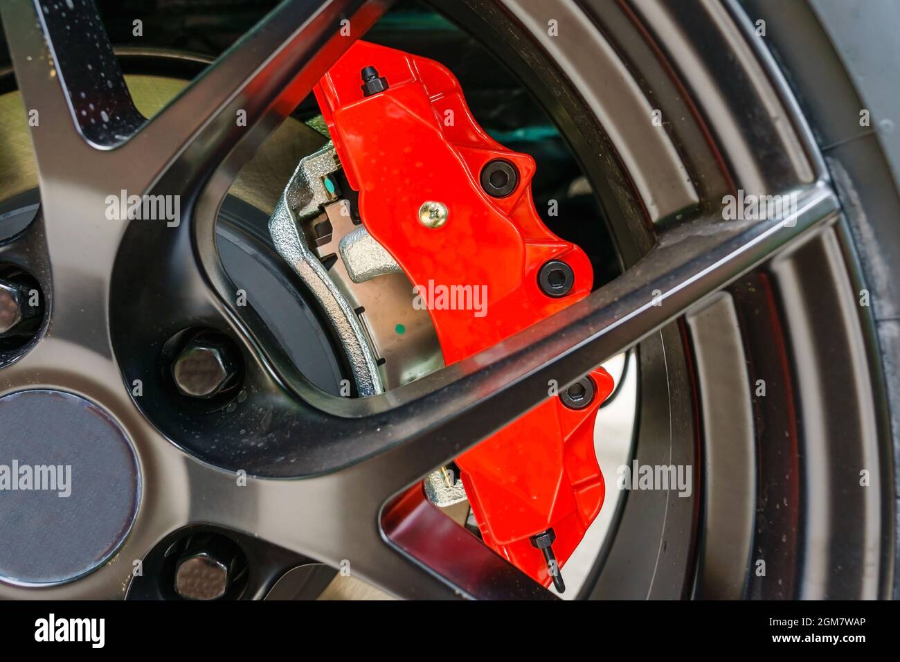 Super car brakes hi-res stock photography and images - Alamy