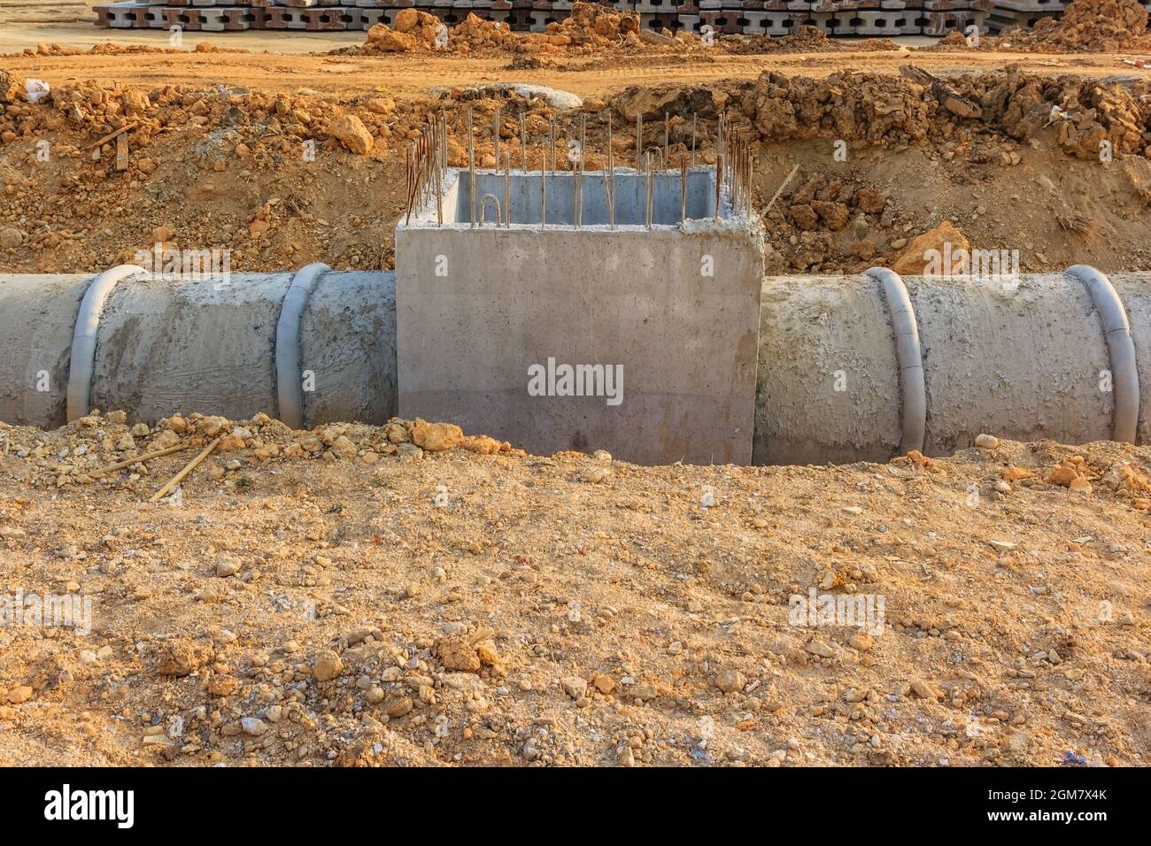 Concrete culvert under road hi-res stock photography and images - Alamy