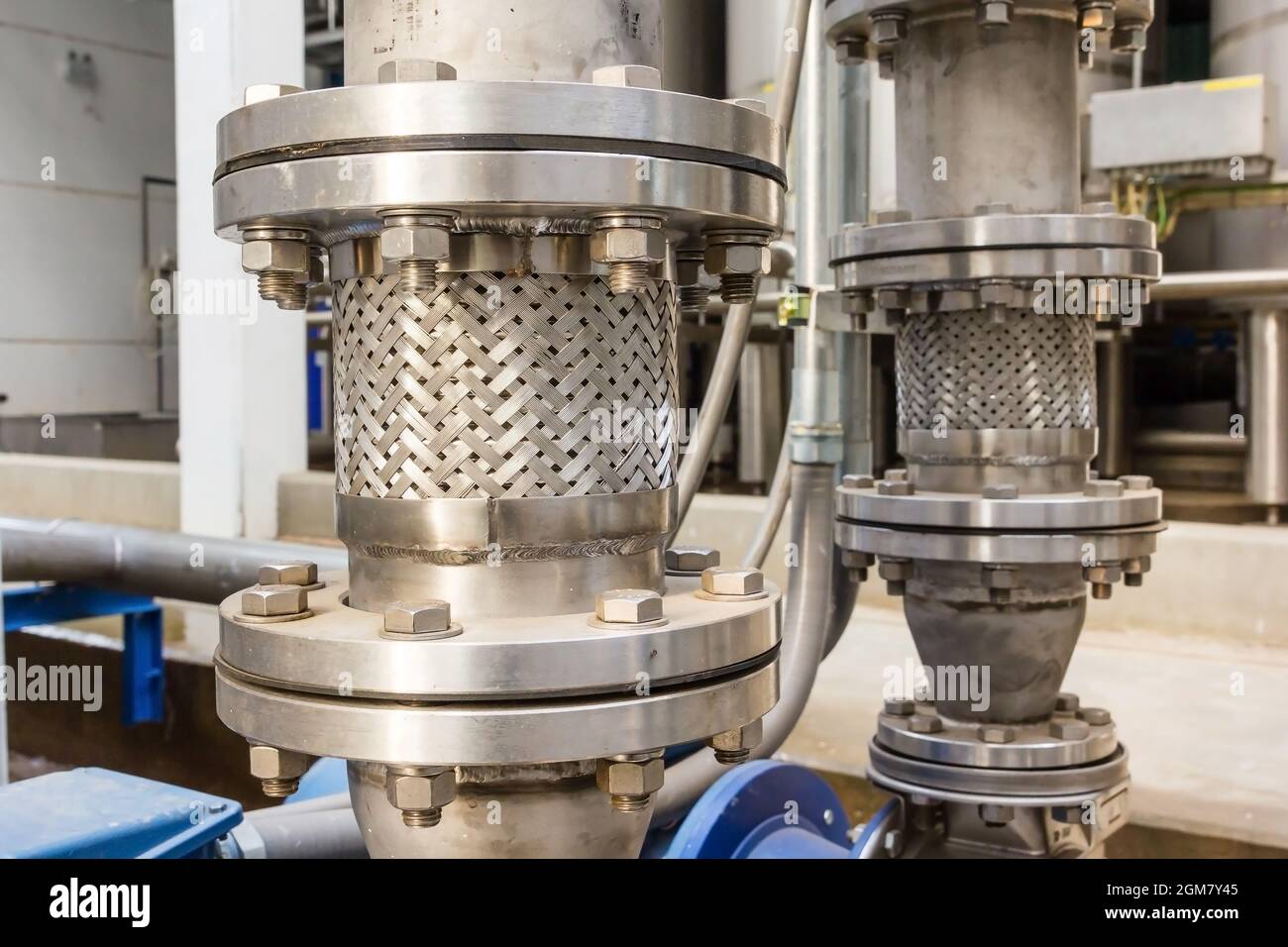 Flex hoses stainless for industrial use. flexible hose for plumbing ...