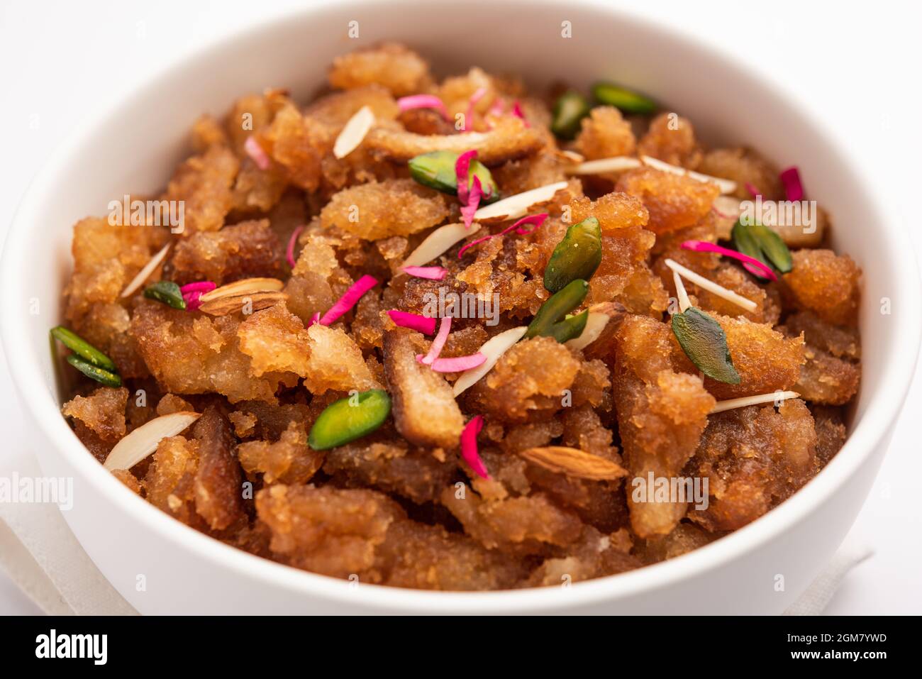 Homemade suji halva hi-res stock photography and images - Alamy