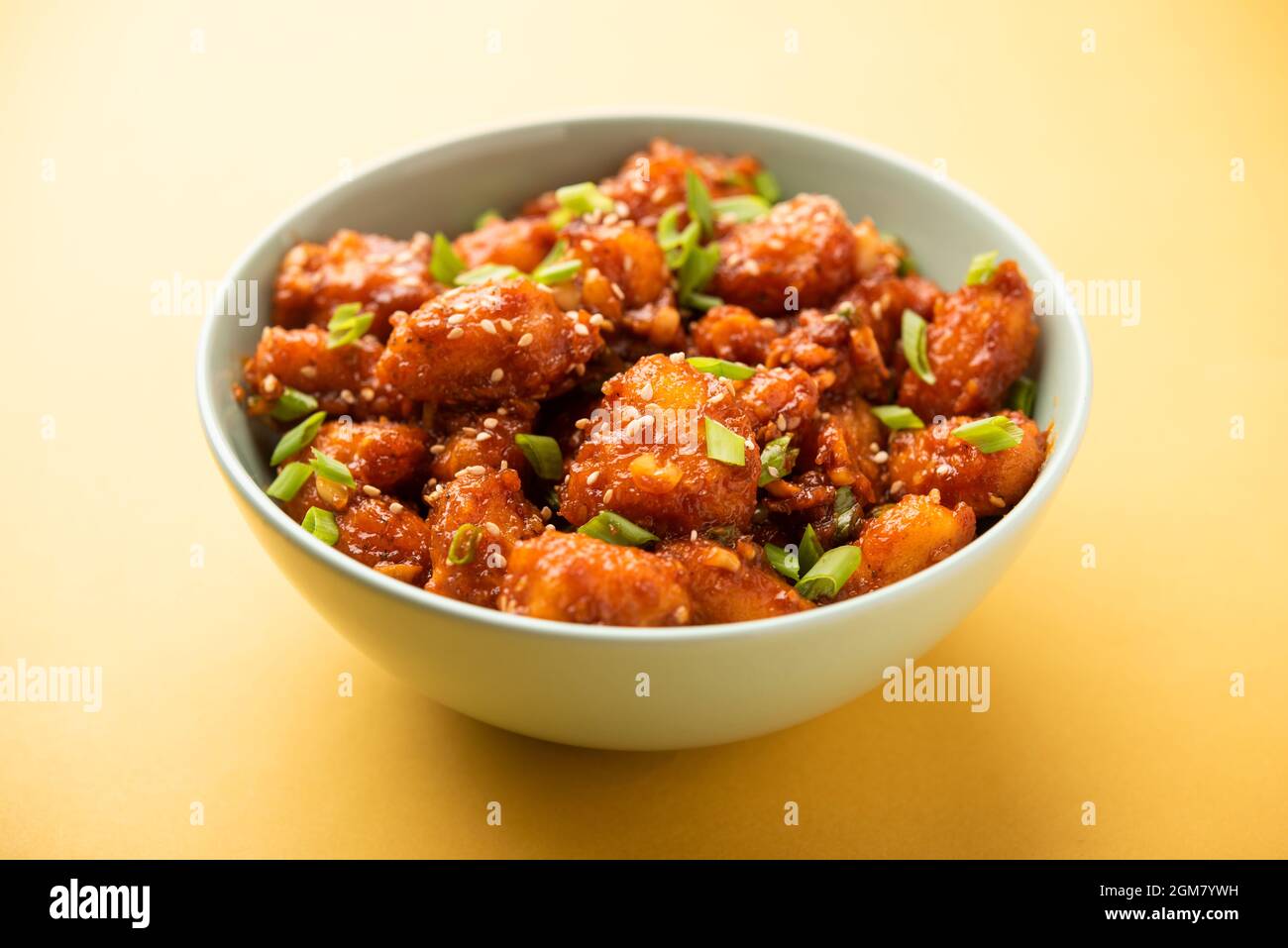 Chilli water chestnut, crispy Indo chinese starter or snacks made using ...