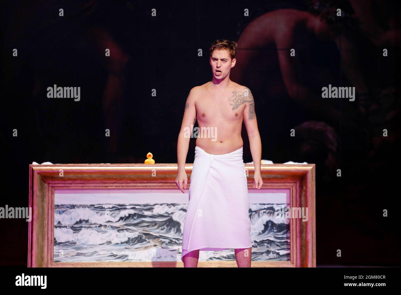 Maximilian Mayer als Fritz in der Opera bouffe "Die Grossherzogin von ...