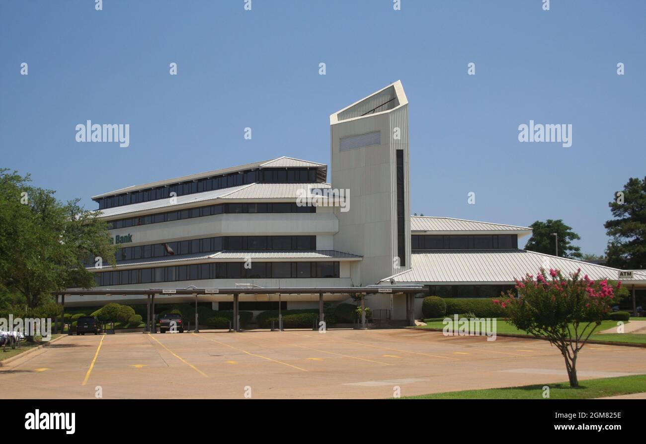 Longview, TX: Austin Bank Building located in Longview, TX Stock Photo ...