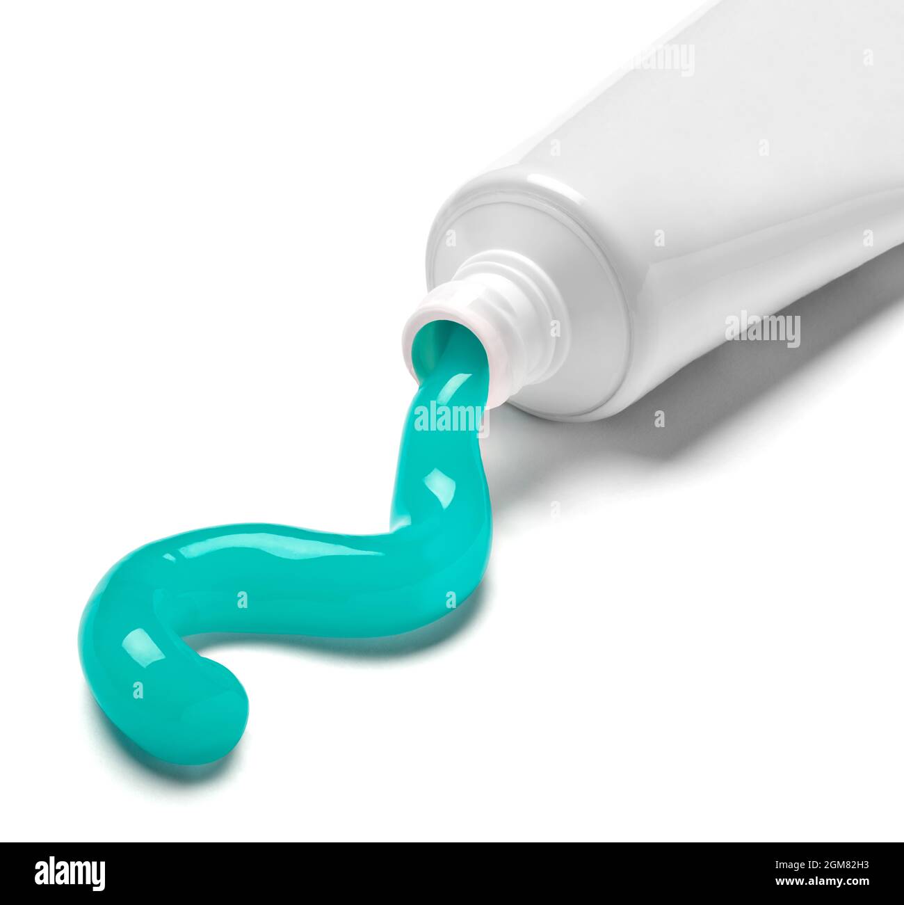 toothpaste white tube hygiene health care Stock Photo - Alamy